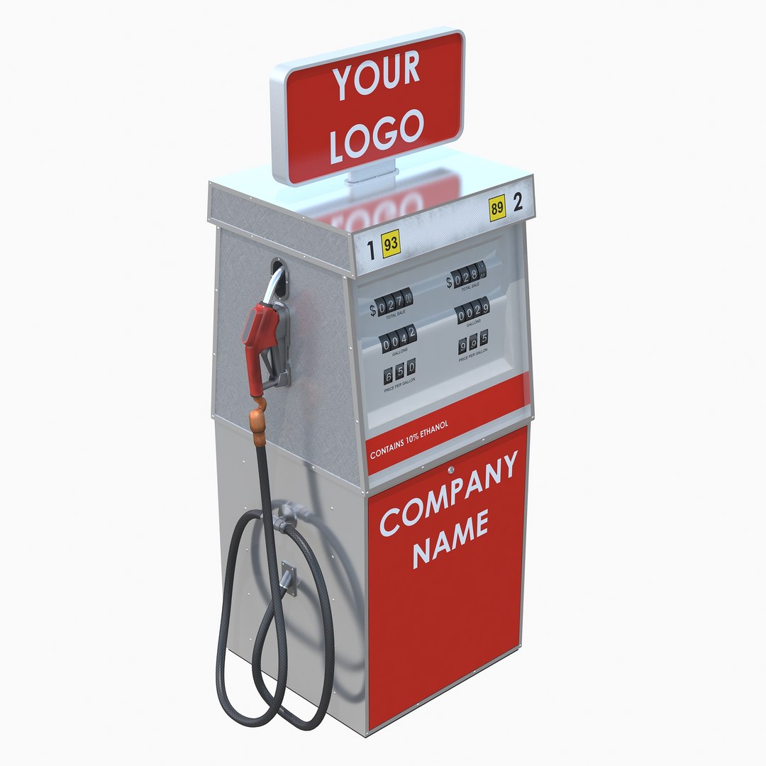 Tunable Fuel Dispenser 3d Max