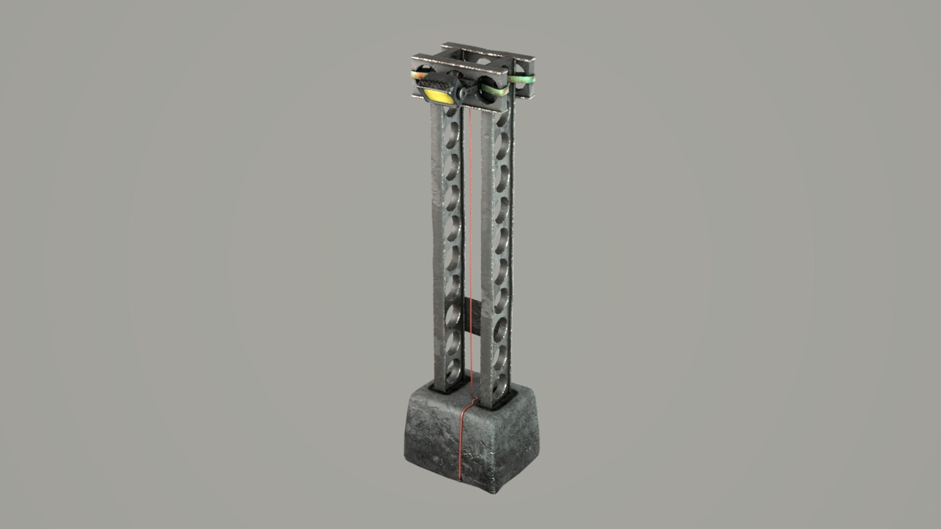 Pillar Light 3D Model - TurboSquid 1401423