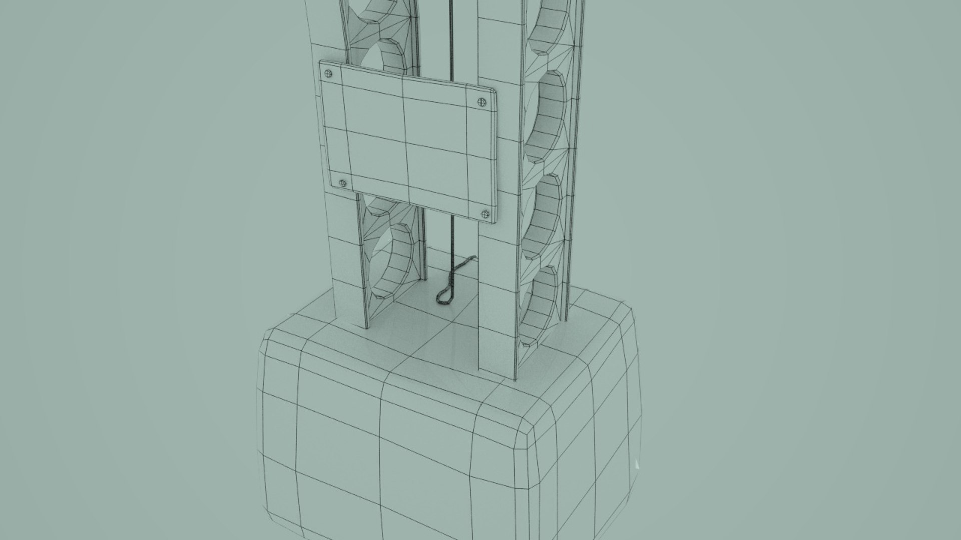 Pillar Light 3D Model - TurboSquid 1401423