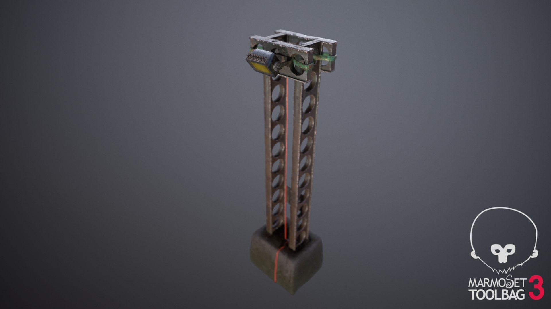 Pillar Light 3D Model - TurboSquid 1401423