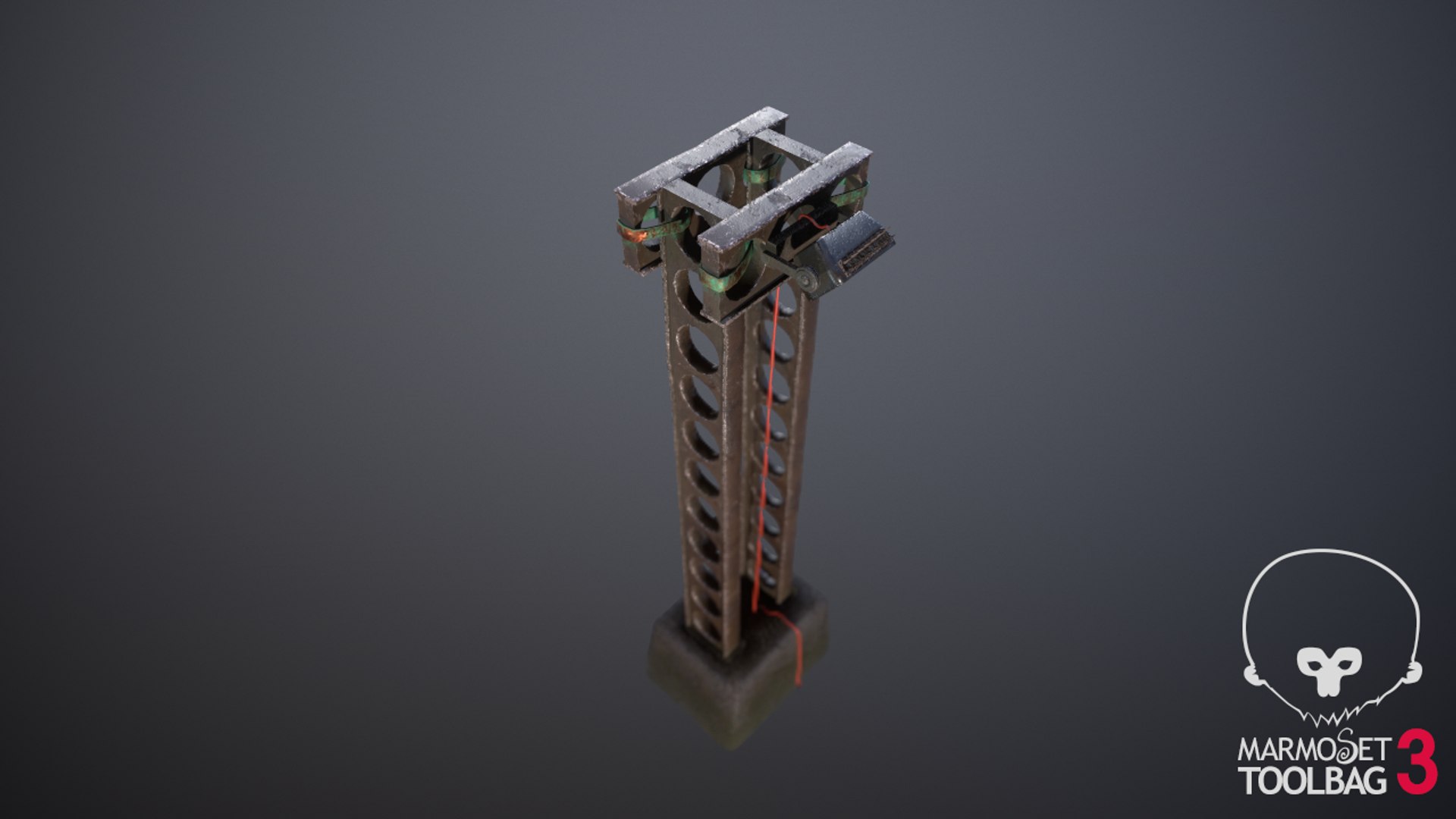 Pillar Light 3D Model - TurboSquid 1401423