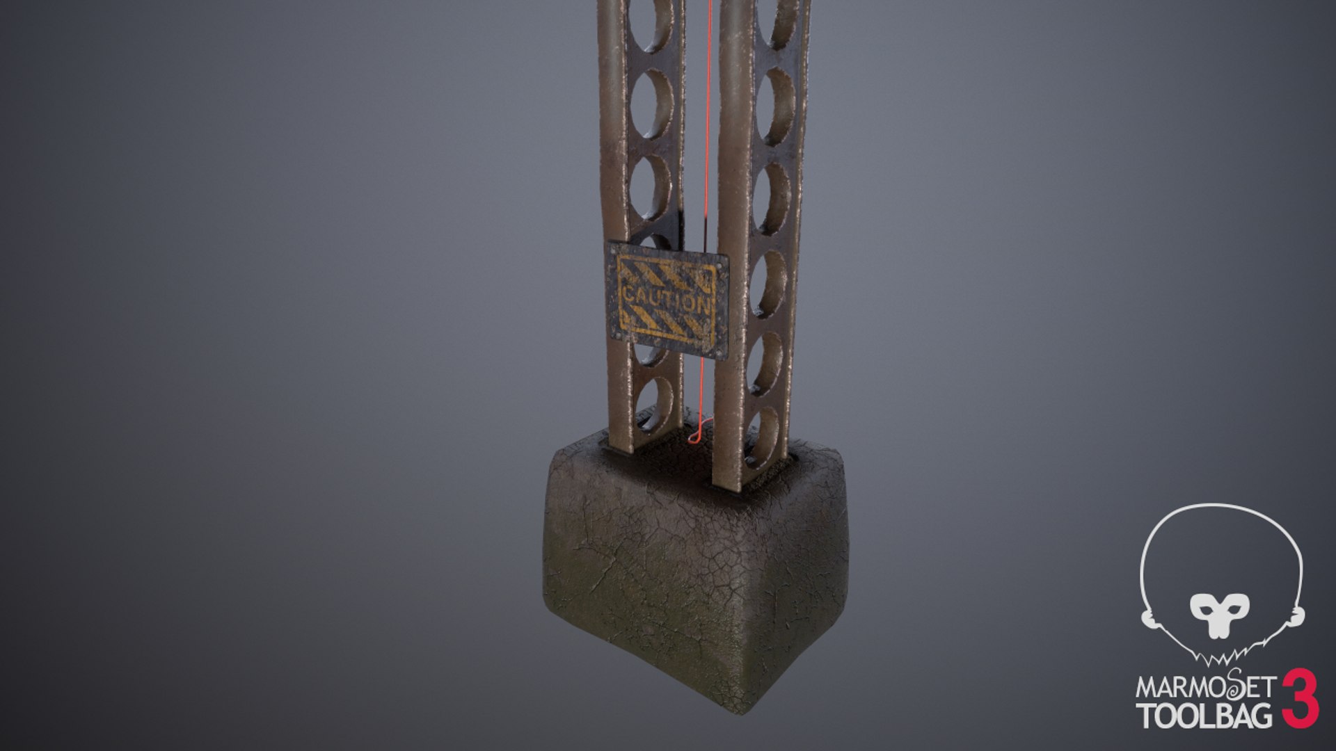 Pillar Light 3D Model - TurboSquid 1401423