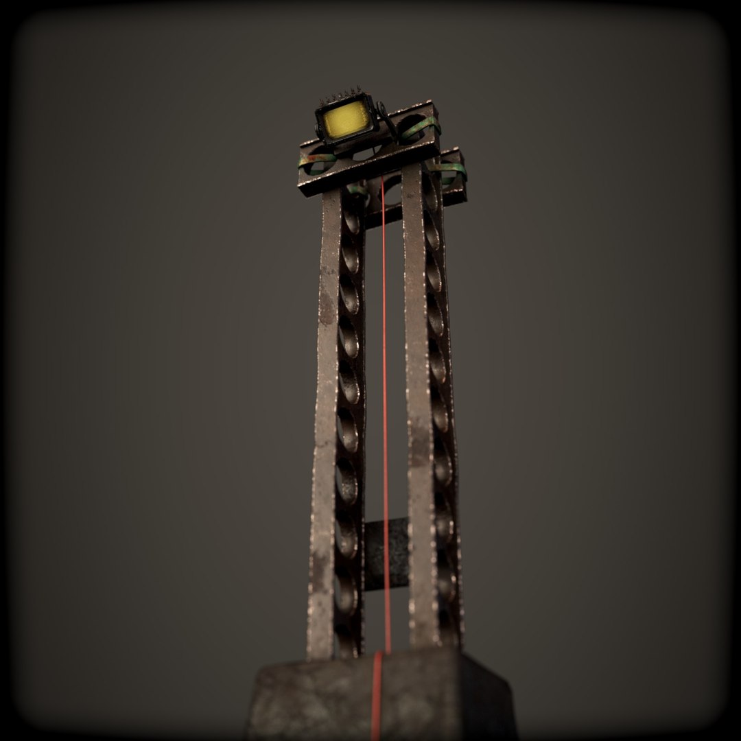 Pillar Light 3D Model - TurboSquid 1401423