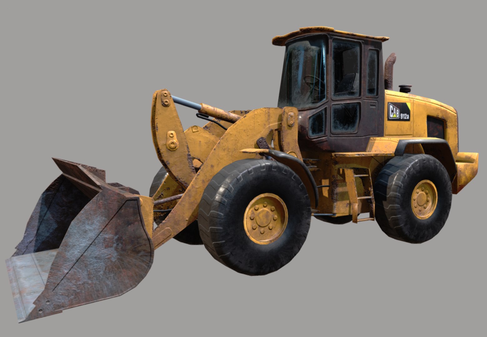 Loader Pbr Ready Model - TurboSquid 1335688