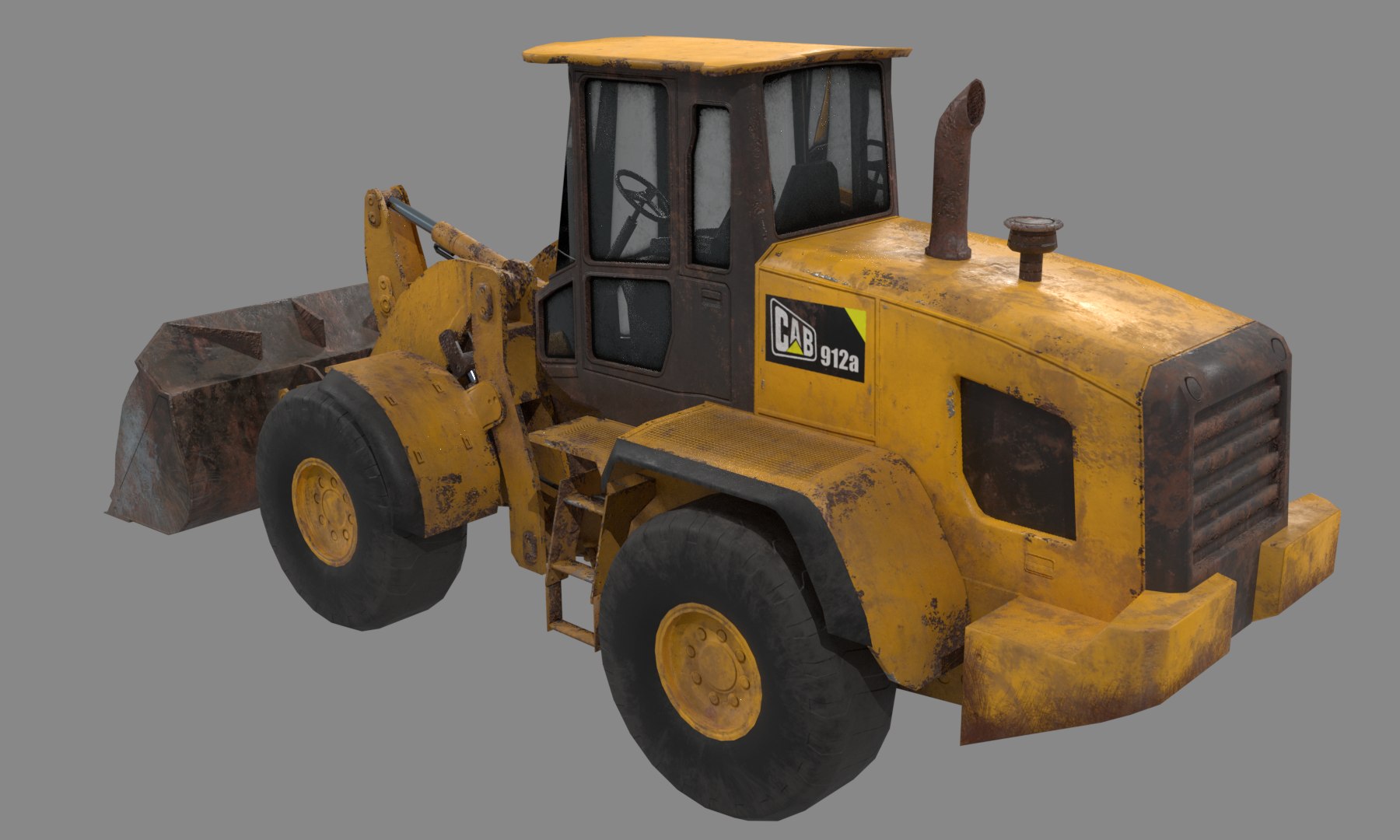 Loader Pbr Ready Model - TurboSquid 1335688