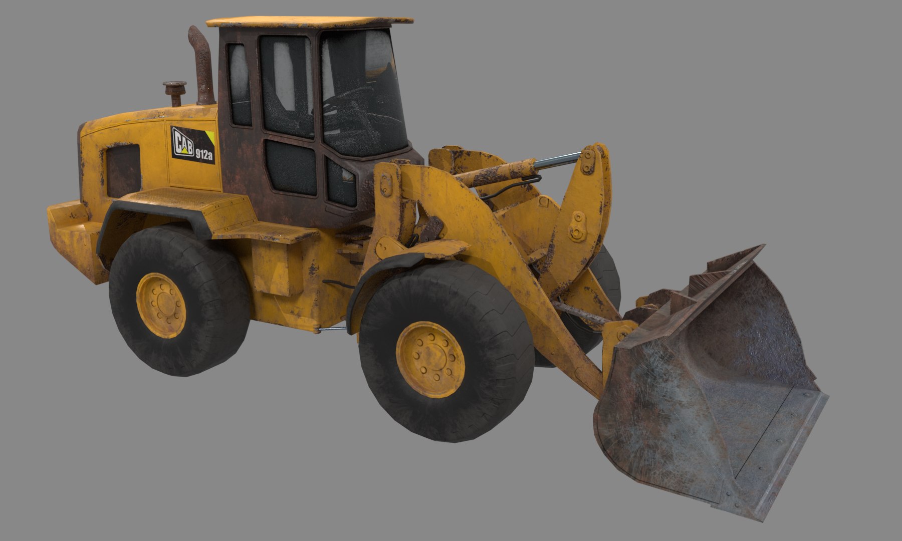 Loader Pbr Ready Model - TurboSquid 1335688