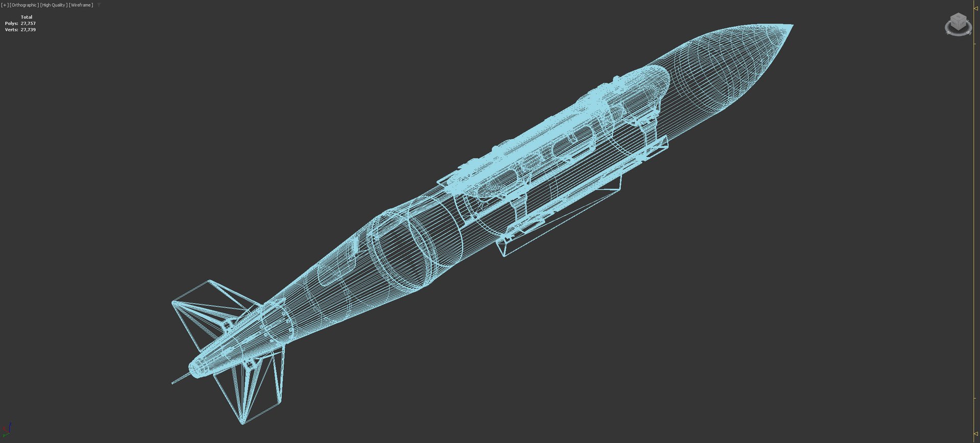 GBU-31v3B JDAM 3D Model - TurboSquid 2294150