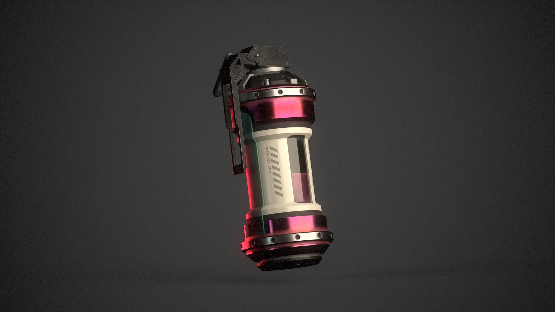 Sci-Fi Grenade 02 3D Model - TurboSquid 2350058