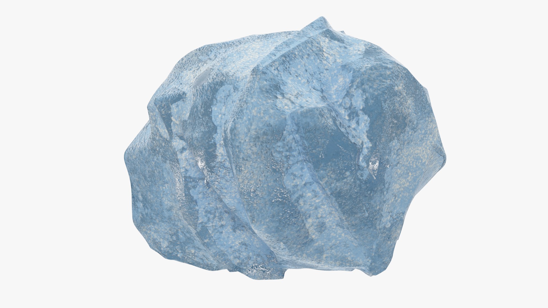 Ice Boulder 3D Model - TurboSquid 1499162
