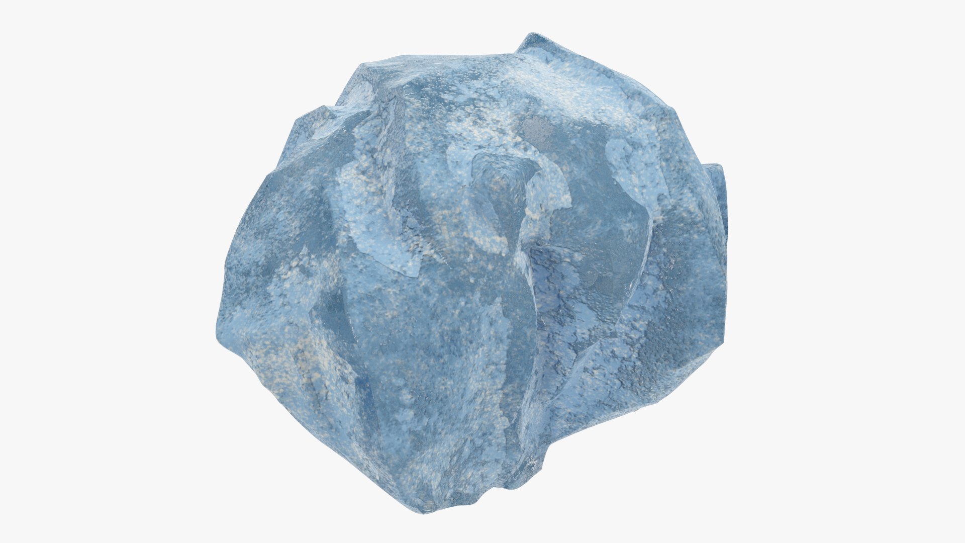 Ice Boulder 3D Model - TurboSquid 1499162