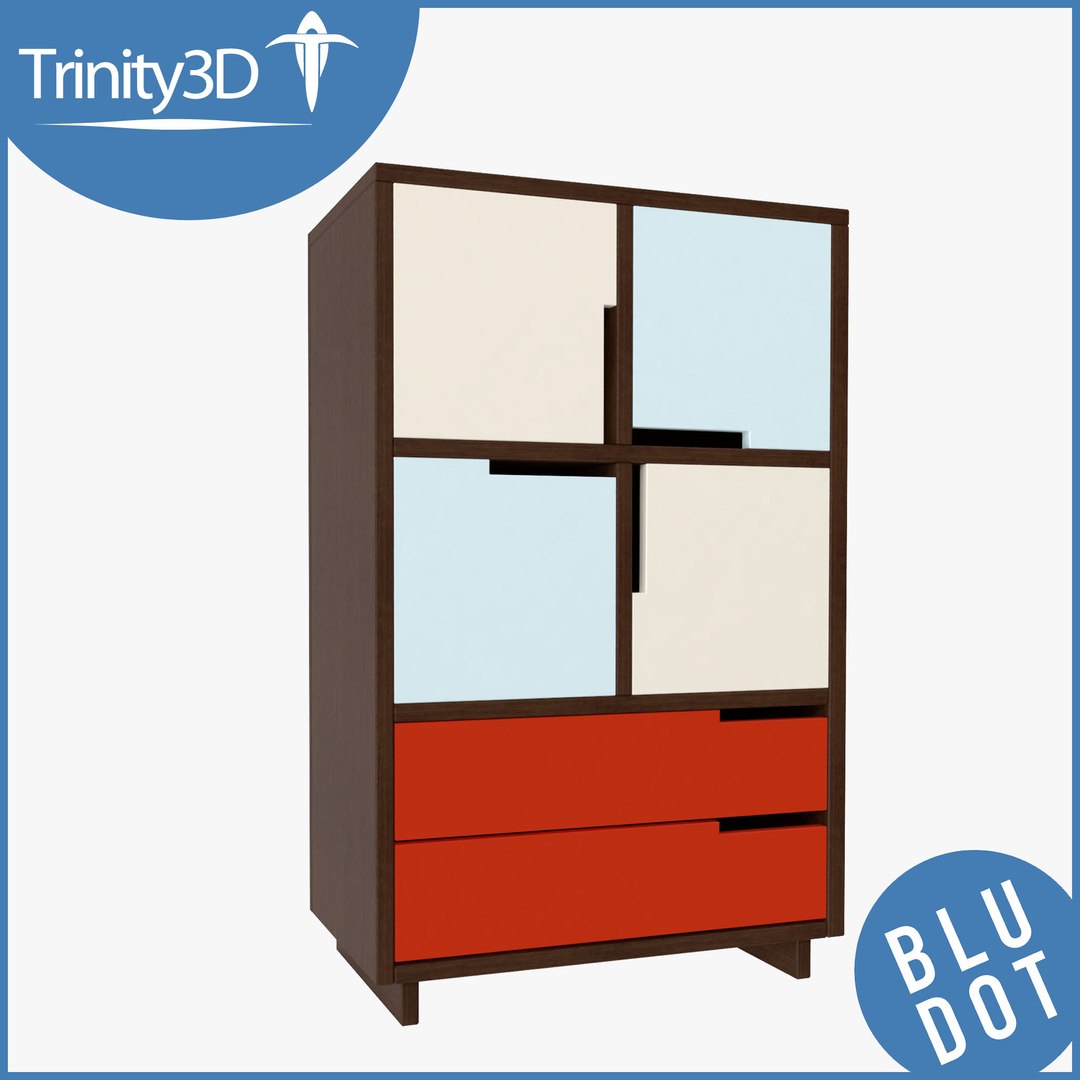 modu-licious dresser square 3d ma
