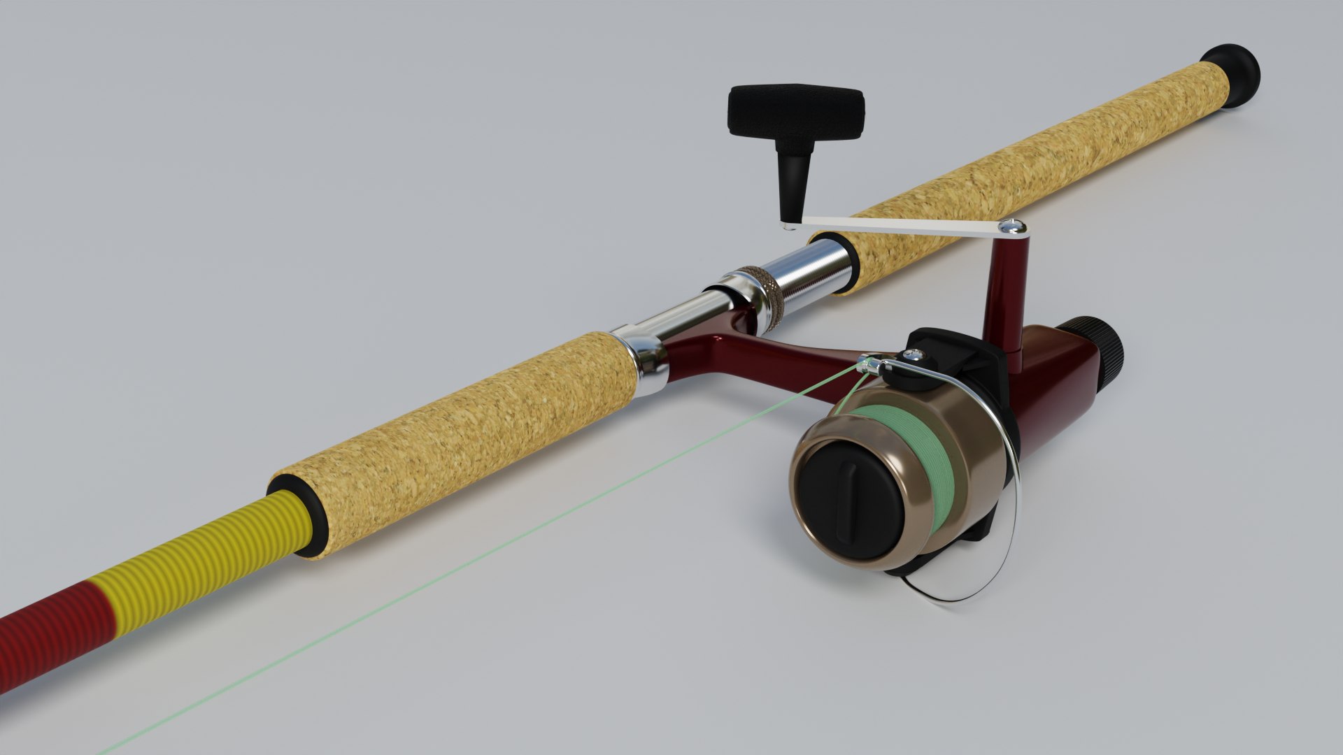 3D Model Fishing Rod - TurboSquid 2076020