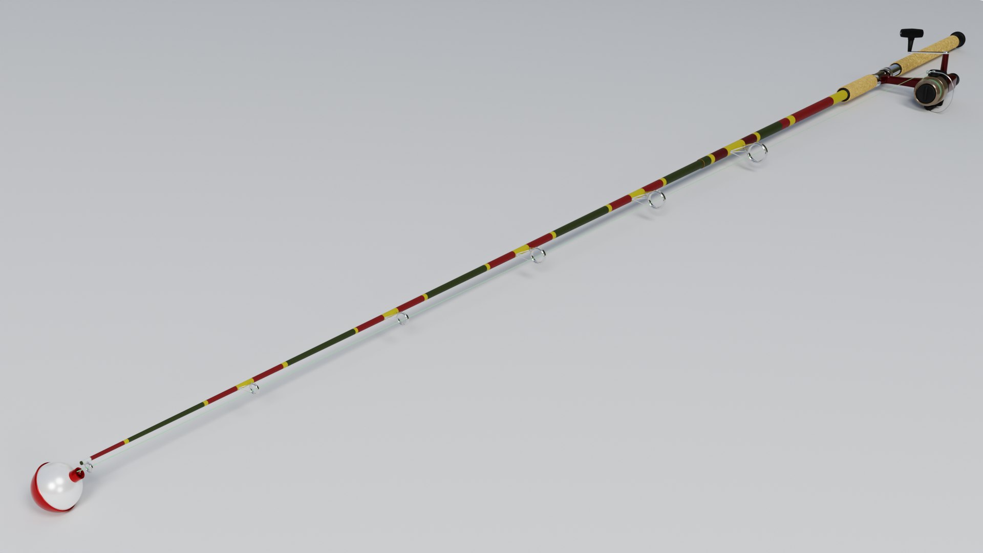 3D Model Fishing Rod - TurboSquid 2076020