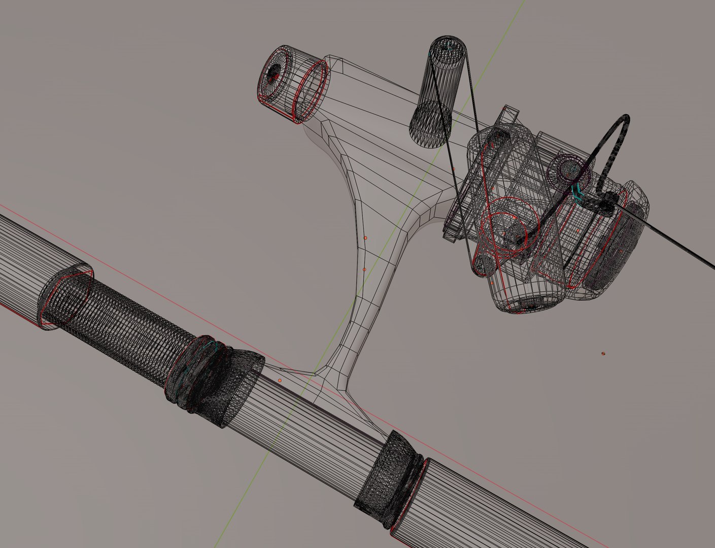 3D Model Fishing Rod - TurboSquid 2076020