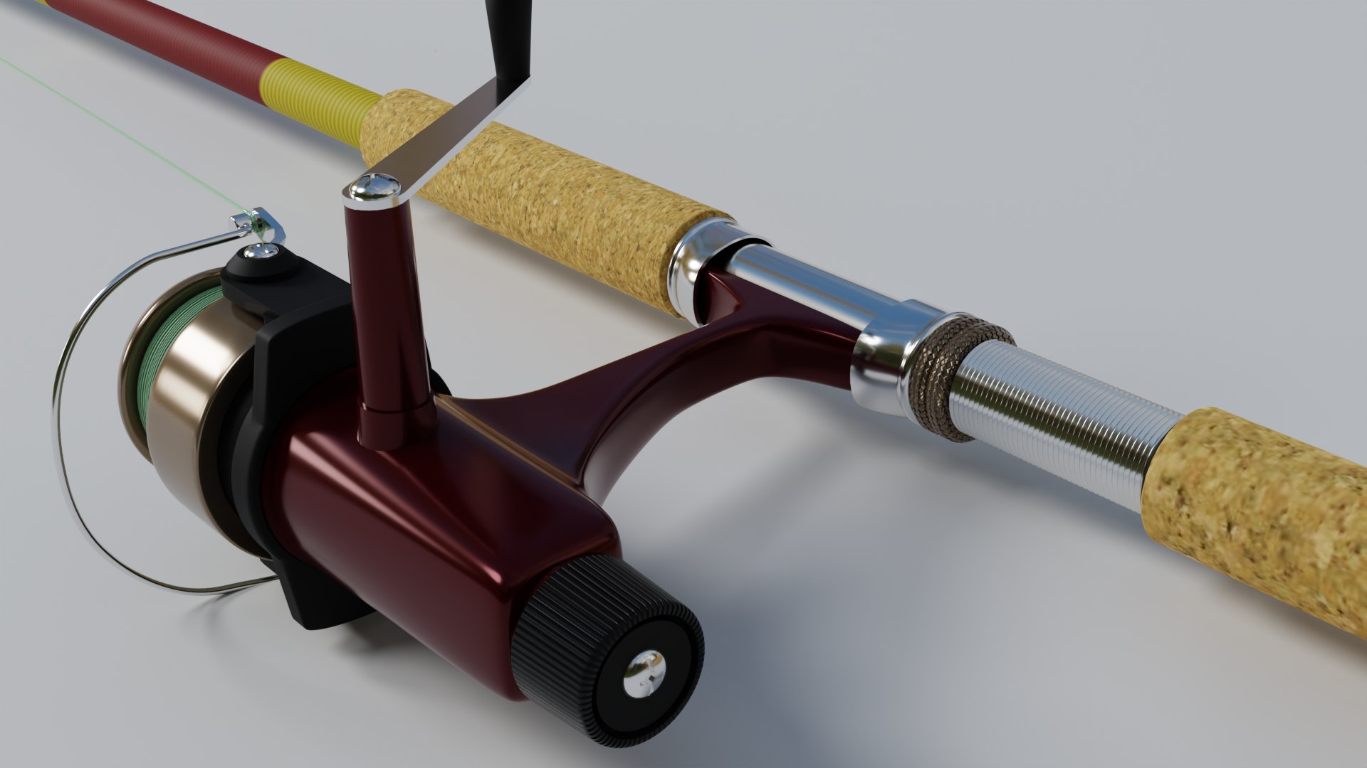 3D Model Fishing Rod - TurboSquid 2076020