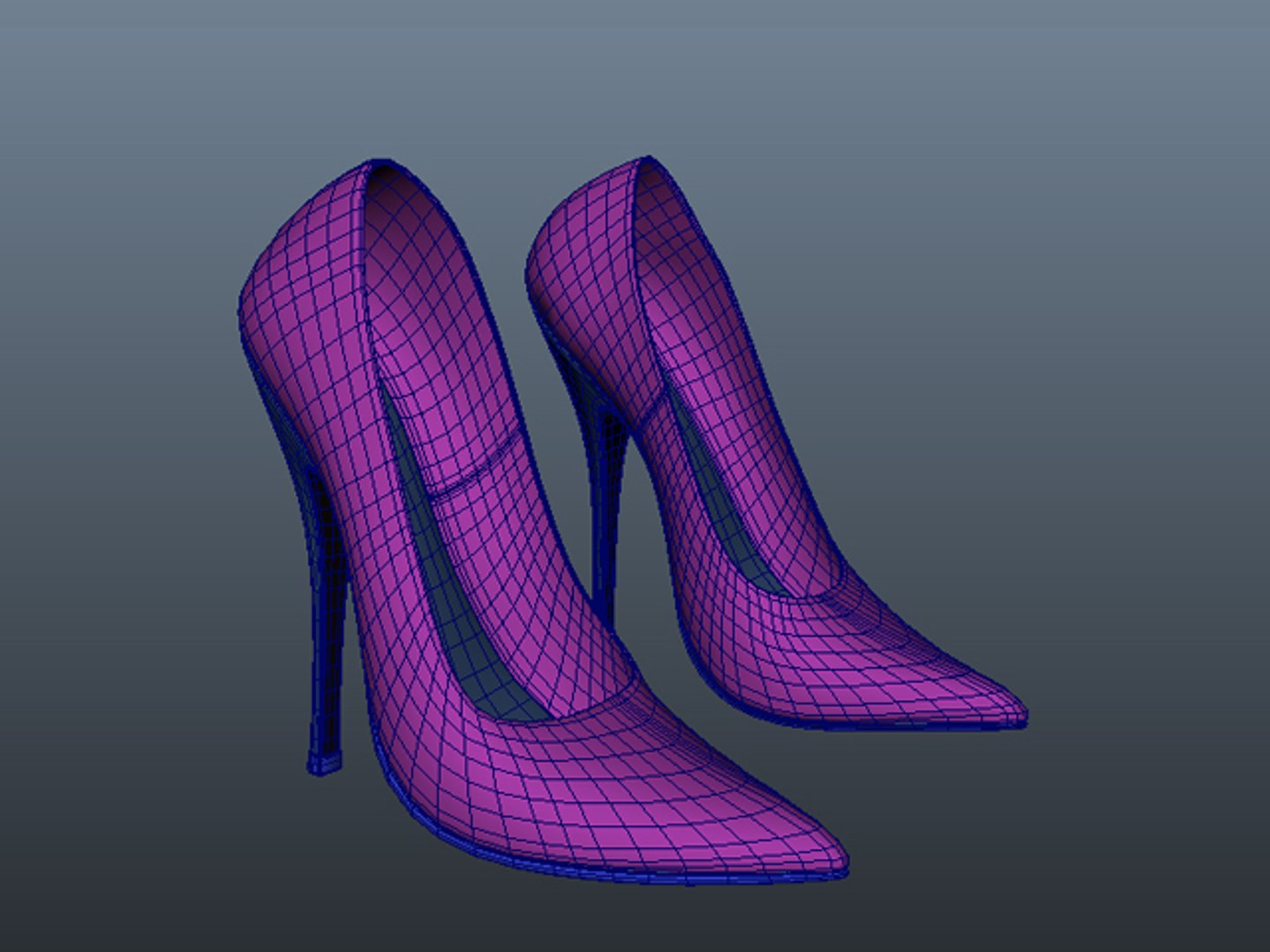 shoe ladies obj