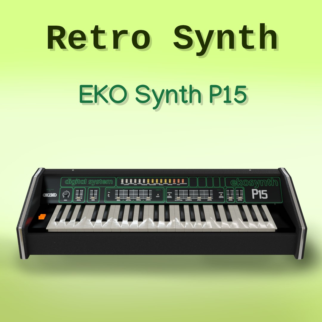EKO Ekosynth P15 New Design 3D - TurboSquid 2122492
