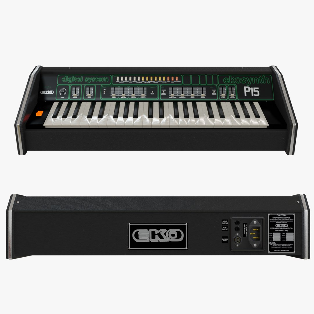 EKO Ekosynth P15 New Design 3D - TurboSquid 2122492