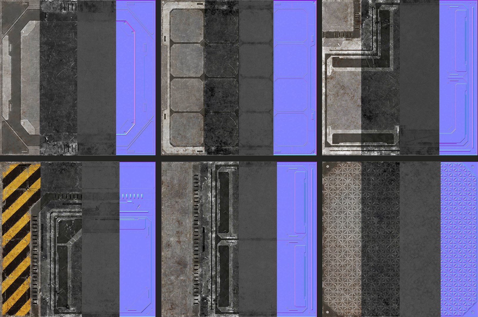 Max Sci-fi Floor Panels