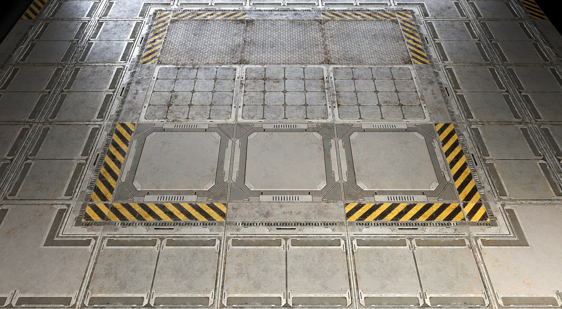 Max Sci-fi Floor Panels
