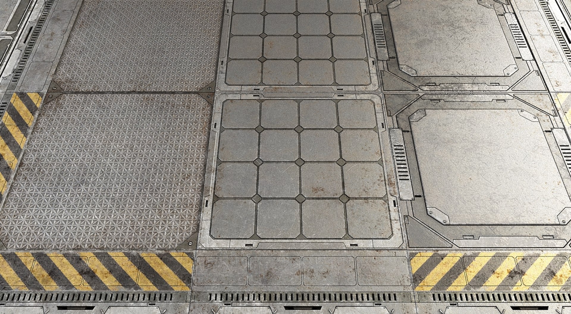 Max Sci-fi Floor Panels