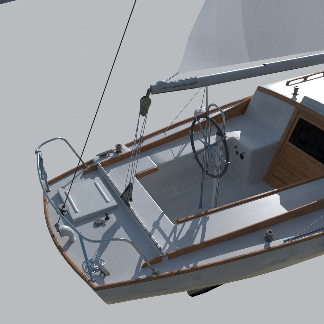 Sailboat Sail Boat 3D Model - TurboSquid 1532378