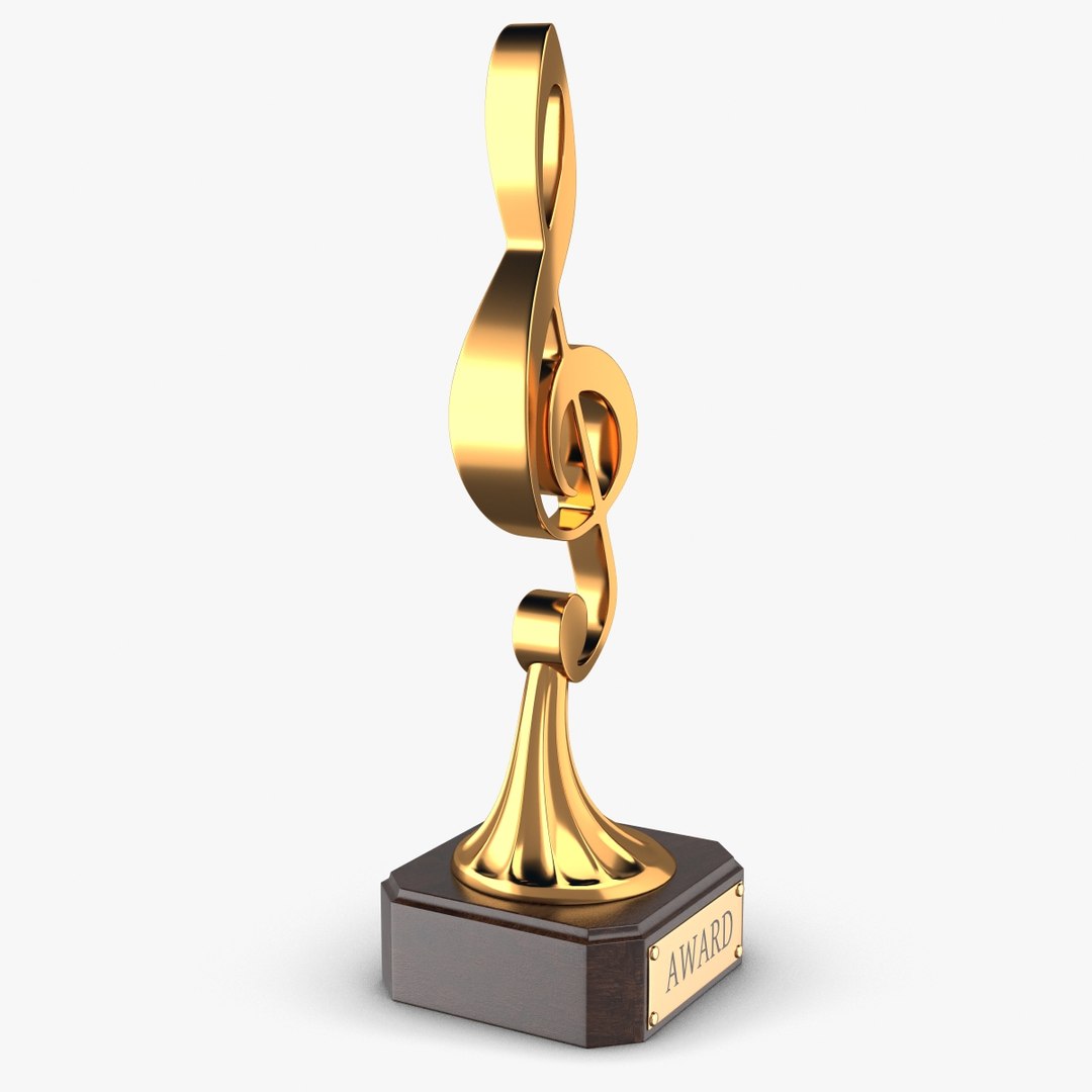 Music Award Trophy 3d Max