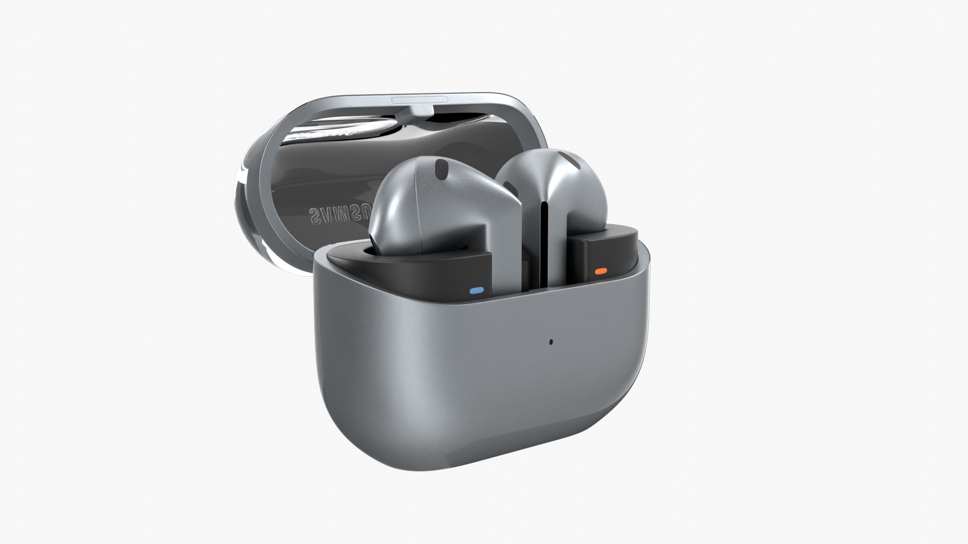 Samsung Galaxy Buds 3 Silver 3D Model - TurboSquid 2259711