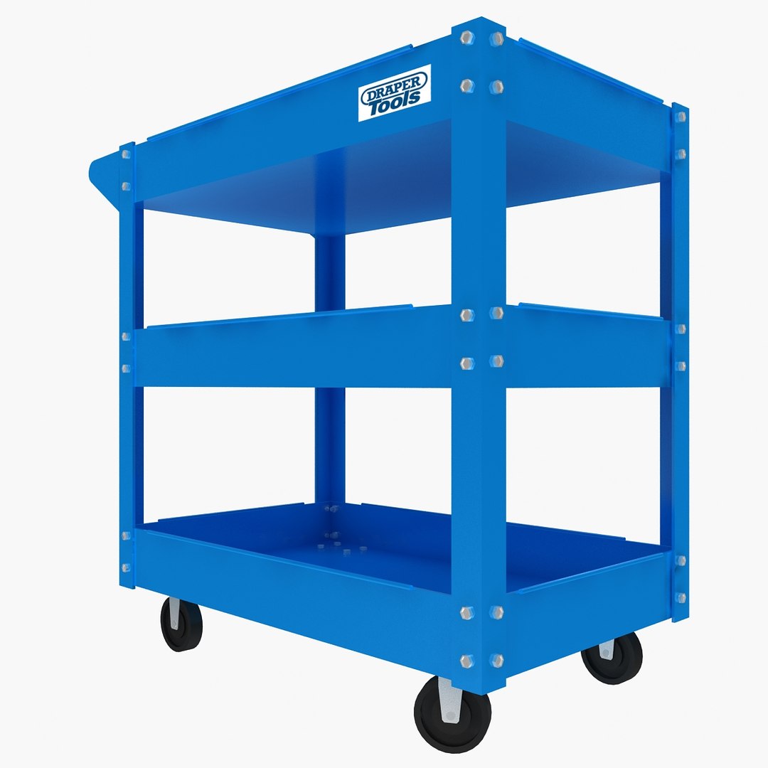 tool trolley 3d model