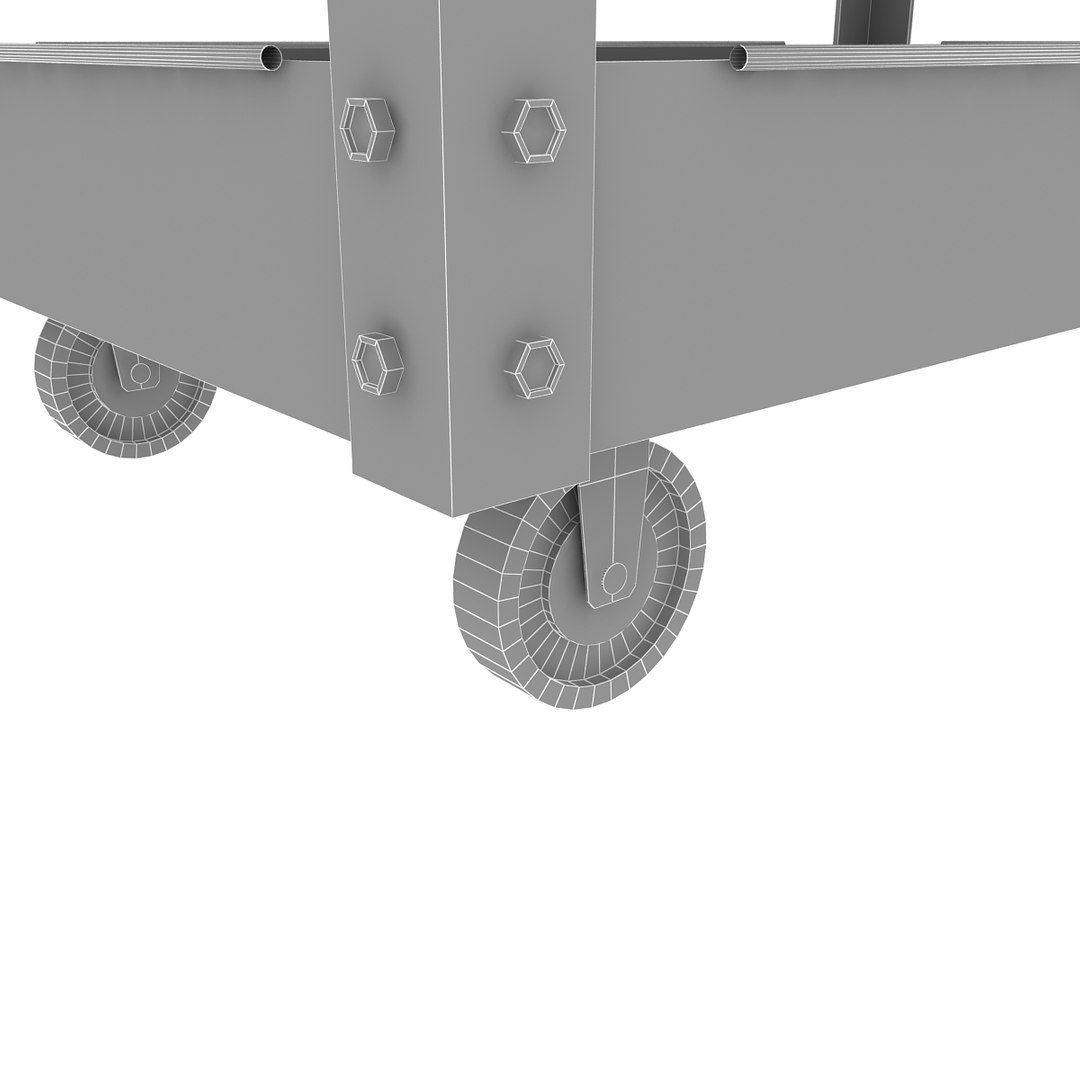 tool trolley 3d model