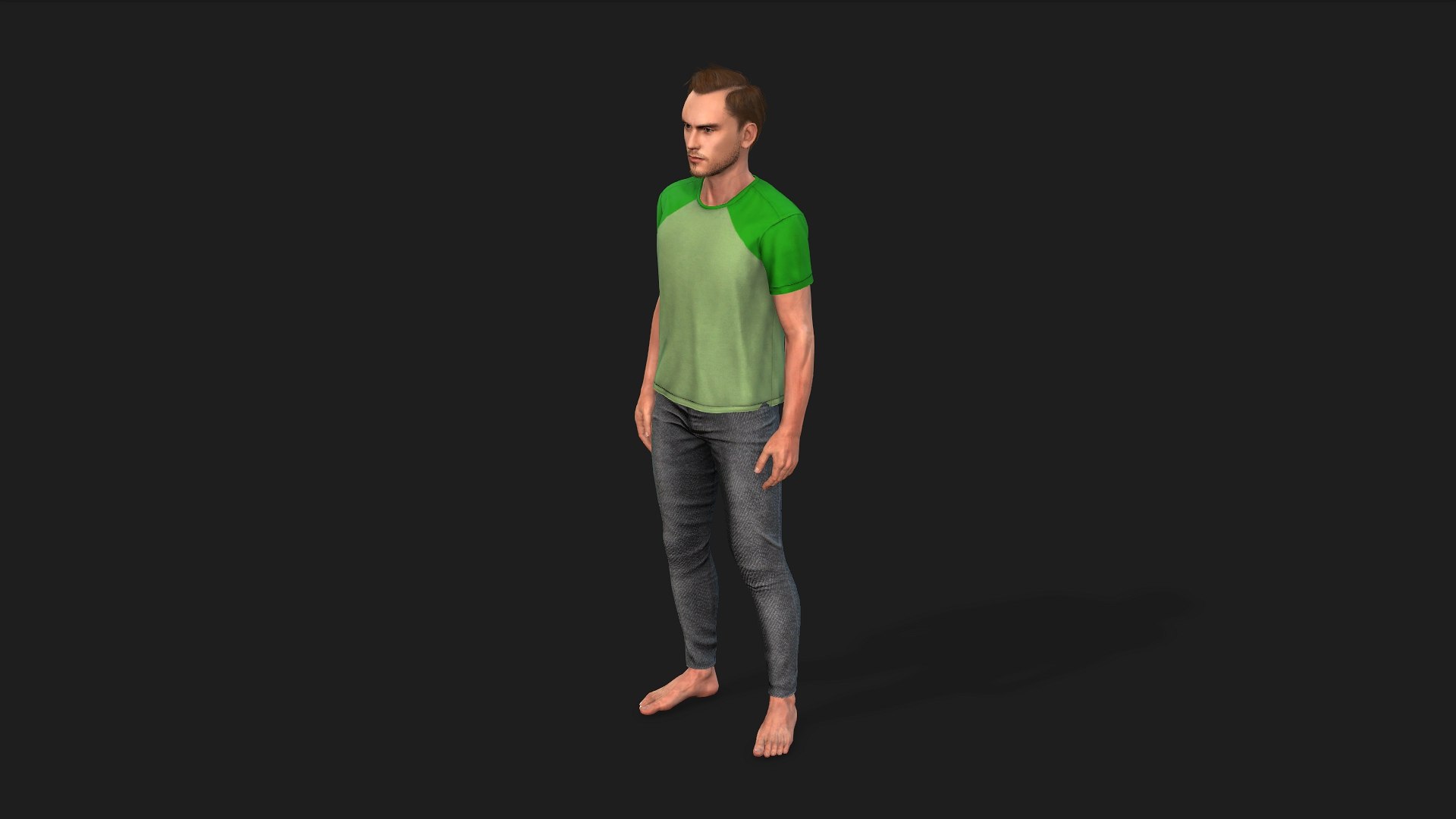 3D Realistic Human Male 3D Model - TurboSquid 2350056