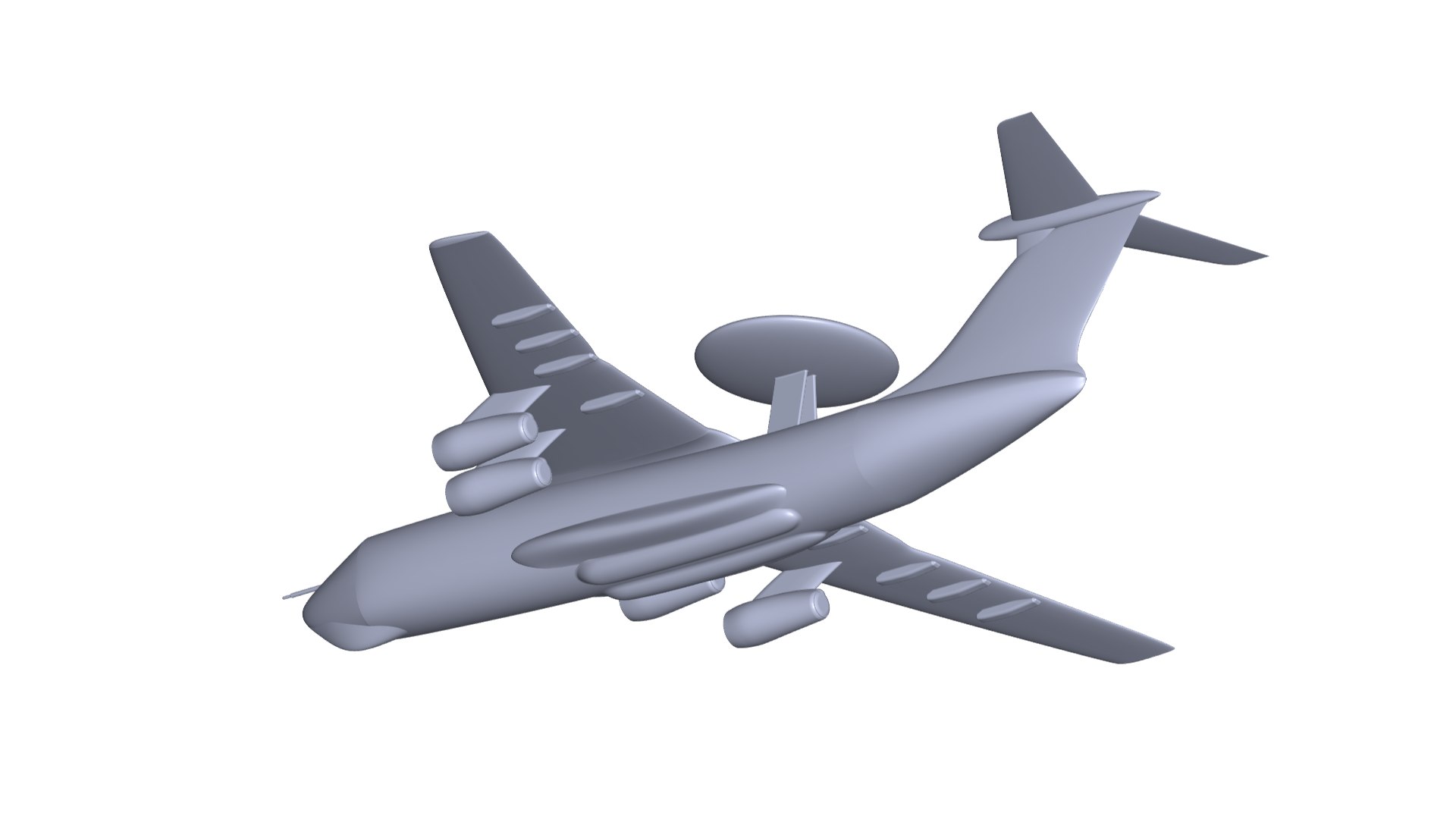 Ilyushin Il-76 3D model - TurboSquid 1987384
