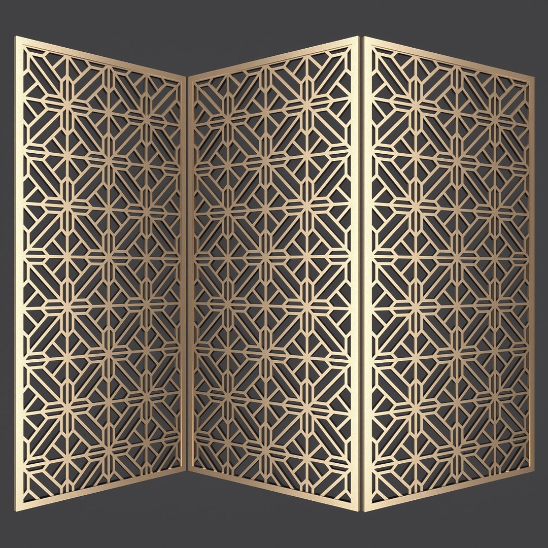 Decorative Panel Model - TurboSquid 1624294