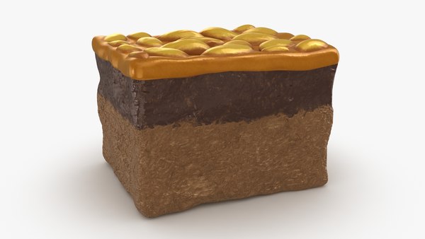 Toffee Cake Cartoon 3D model - TurboSquid 1902342