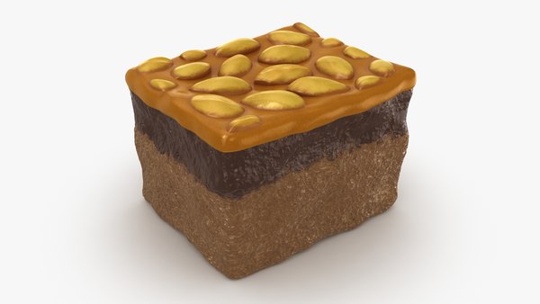 Toffee Cake Cartoon 3D model - TurboSquid 1902342