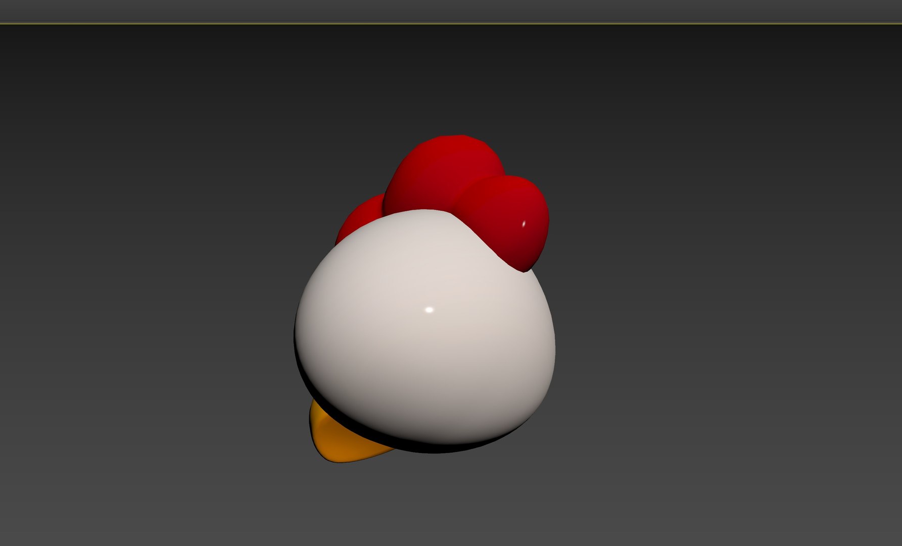Prop130 Chicken Head 3D model - TurboSquid 1946287
