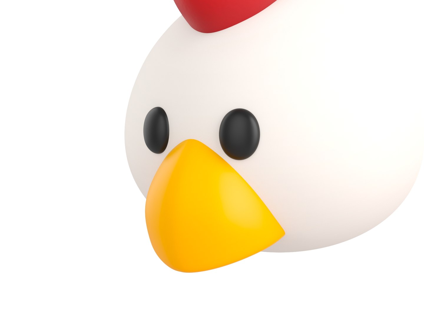 Prop130 Chicken Head 3D Model - TurboSquid 1946287