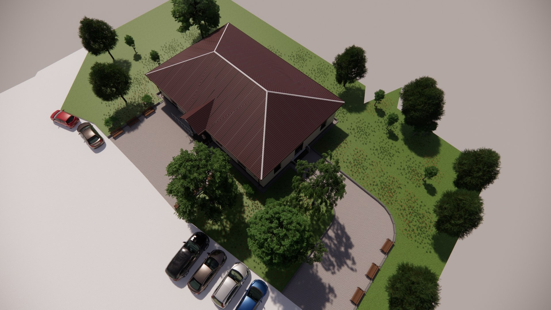 Polyclinic 3D Model - TurboSquid 1801620