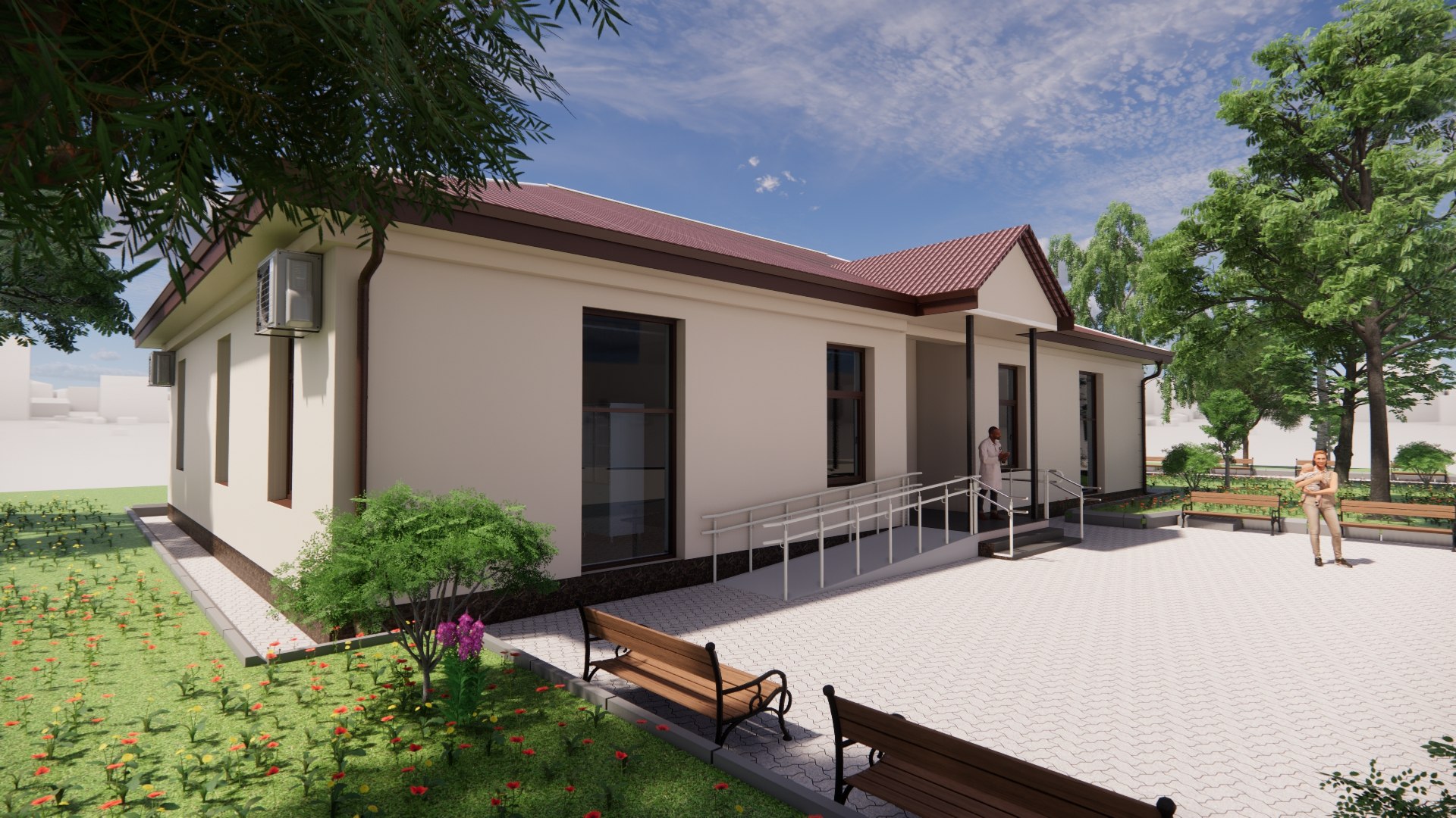 Polyclinic 3D Model - TurboSquid 1801620