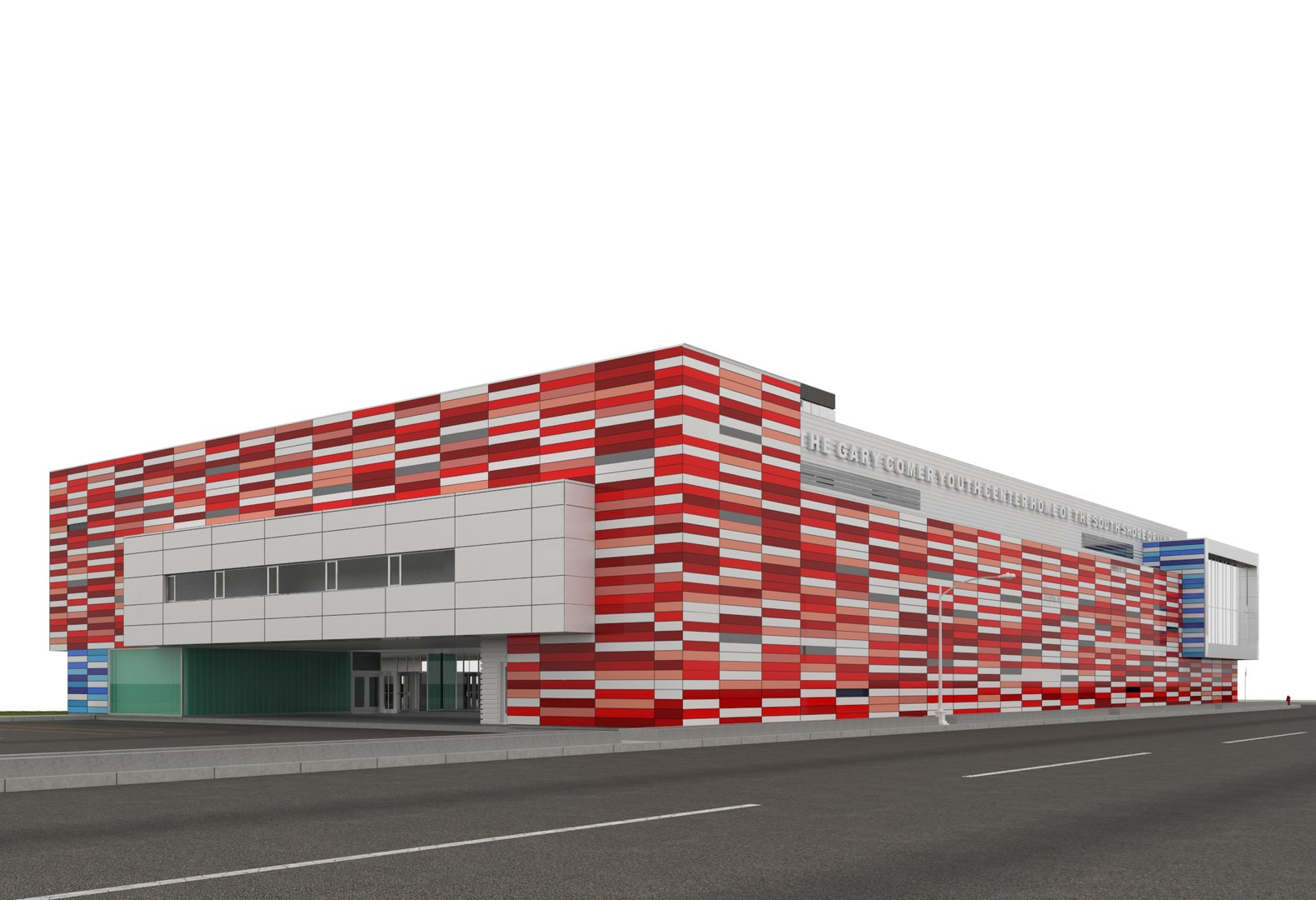 3D Gary Comer Youth Center - TurboSquid 1151864