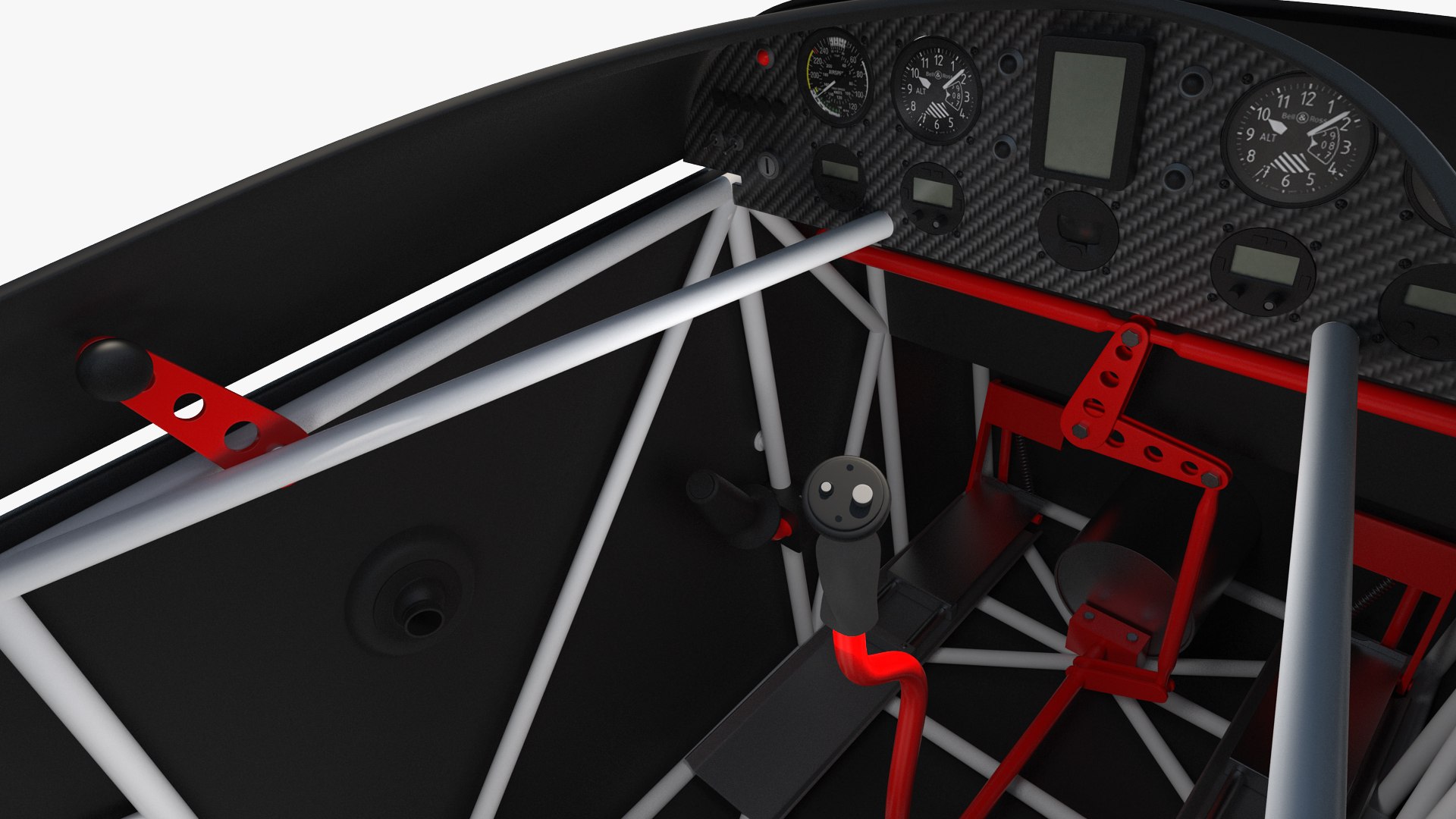 Light Sport Aircraft Cockpit 3D Model - TurboSquid 1468307