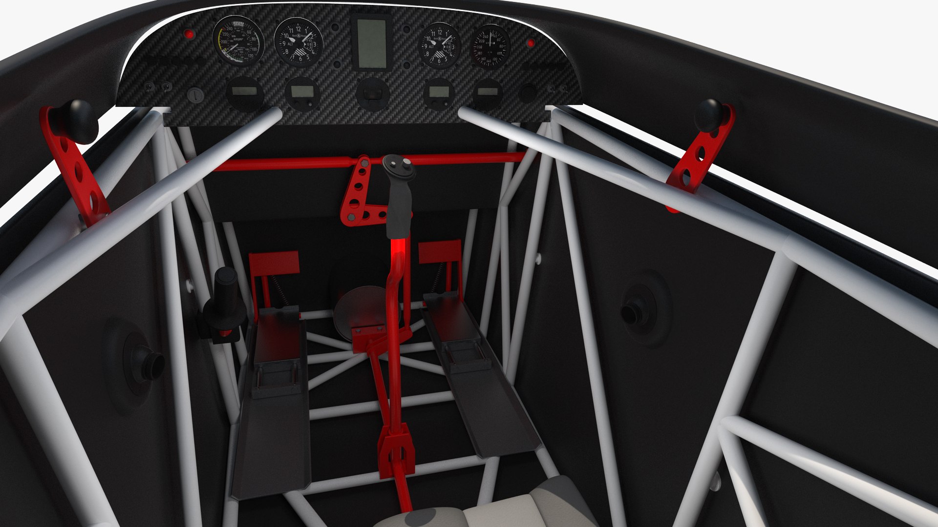 Light Sport Aircraft Cockpit 3D Model - TurboSquid 1468307