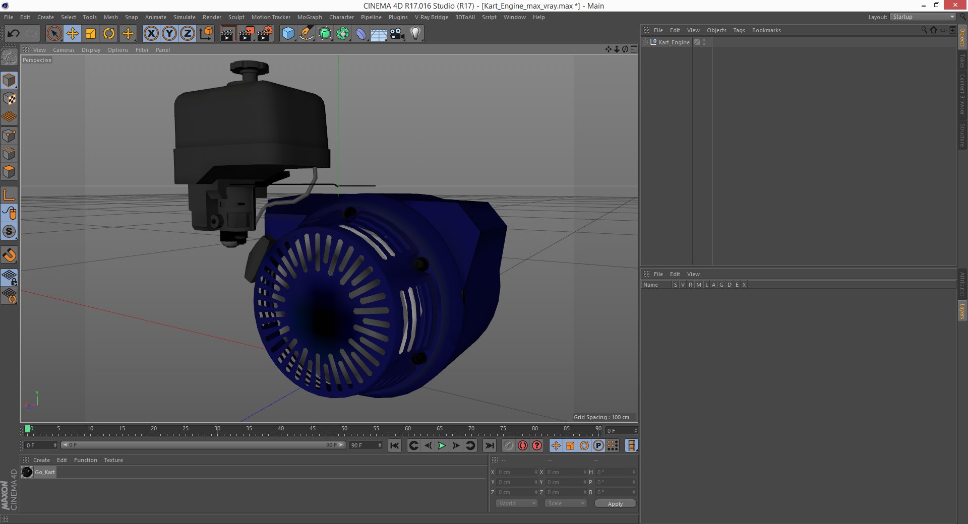 3D Kart Engine - TurboSquid 1884867