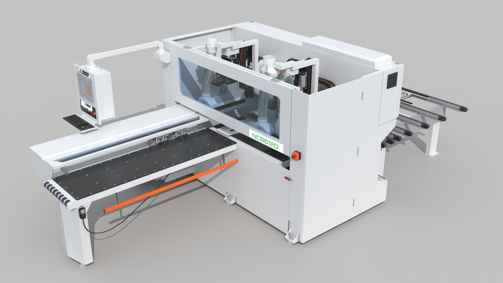 Six Sided CNC Drilling Center 3D - TurboSquid 2277578