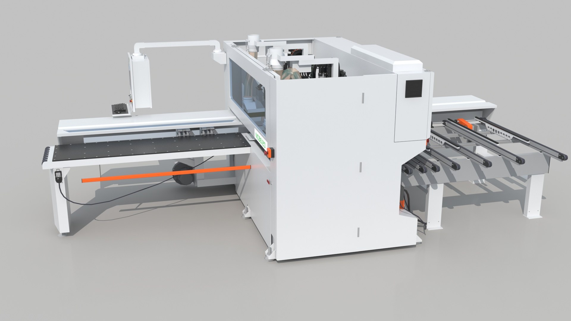 Six Sided CNC Drilling Center 3D - TurboSquid 2277578
