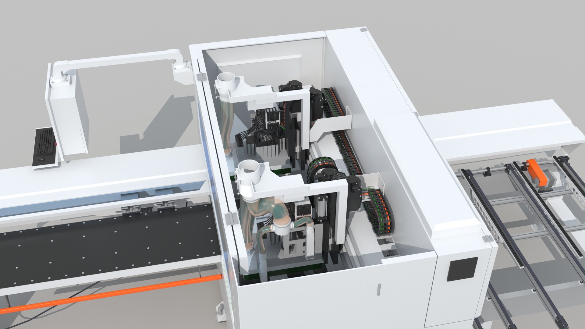 Six Sided CNC Drilling Center 3D - TurboSquid 2277578