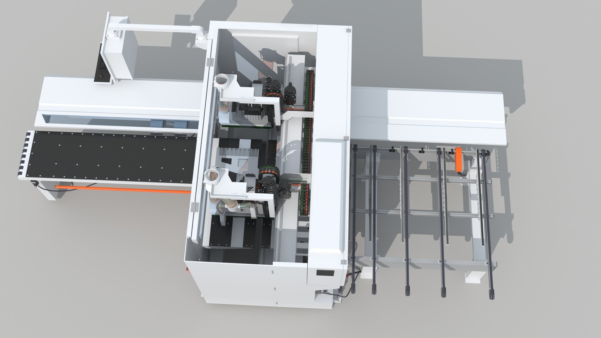 Six Sided CNC Drilling Center 3D - TurboSquid 2277578