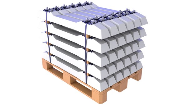 modelo 3d Pallet with Train Concrete Sleepers 26 - TurboSquid 2096416