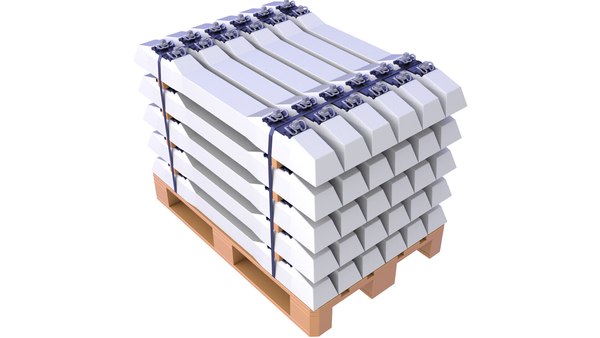 modelo 3d Pallet with Train Concrete Sleepers 26 - TurboSquid 2096416