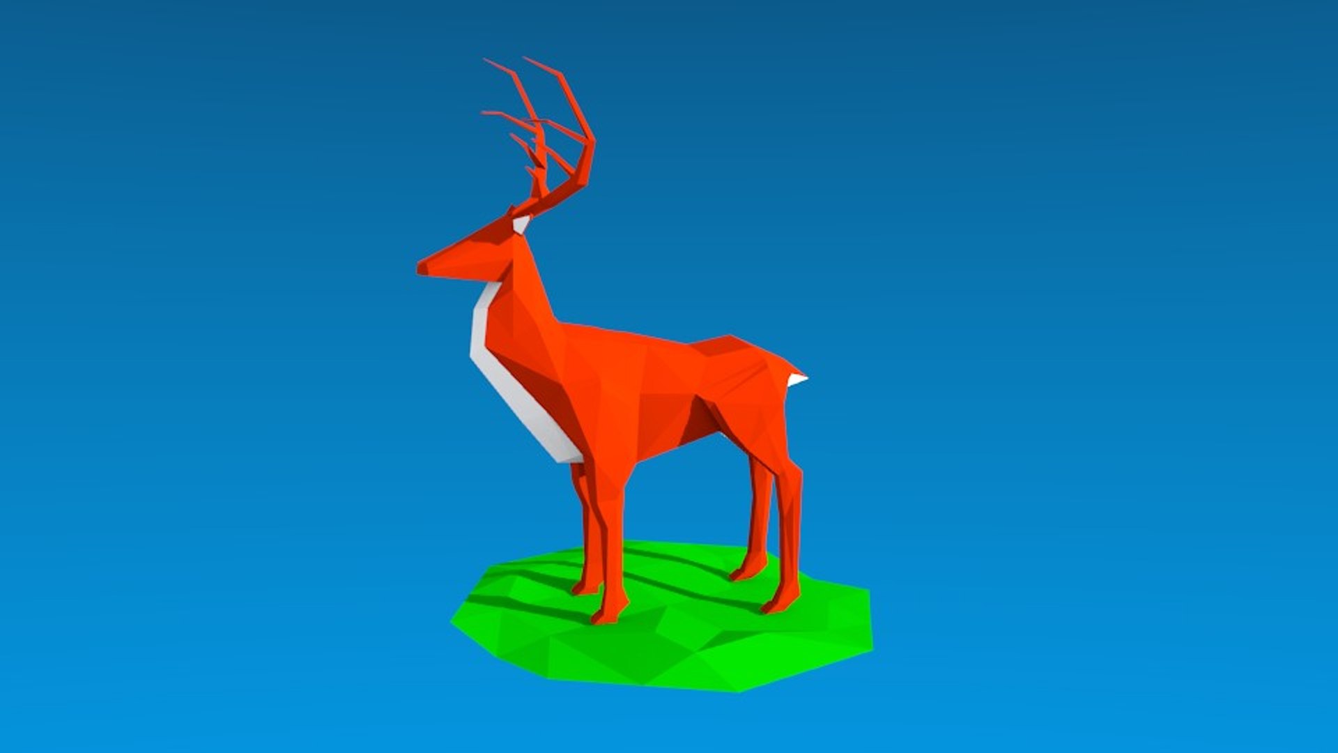 3D Model Deer - TurboSquid 1195387